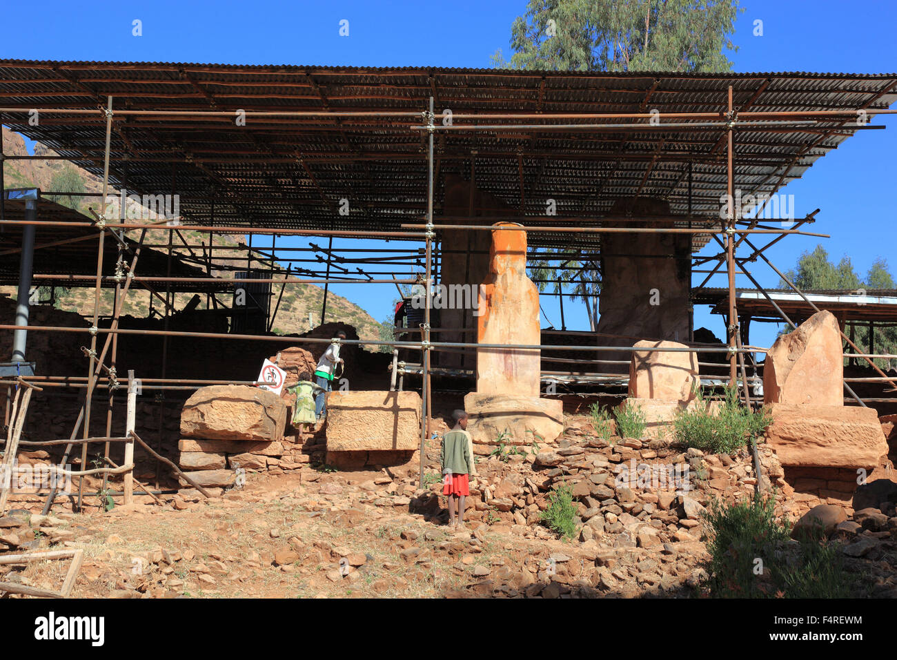 Archeological excavation ethiopia hi-res stock photography and images ...