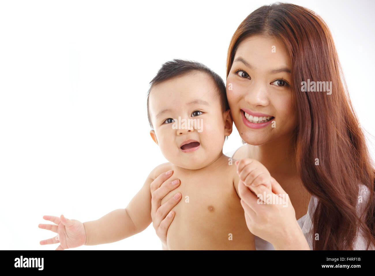 Mother and baby Stock Photo - Alamy