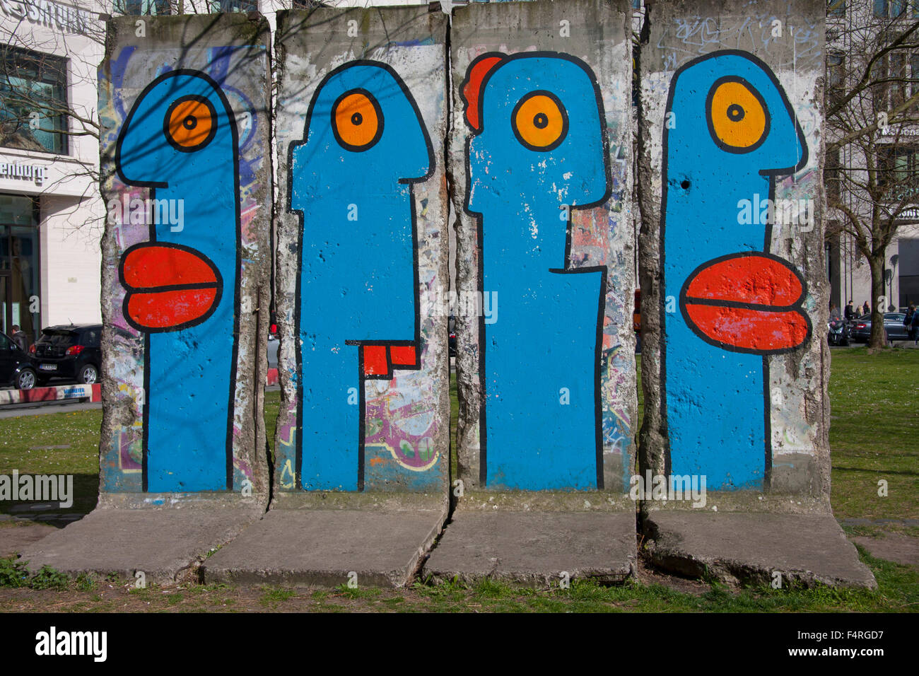 Berlin, Germany, Europe, Leipzig square, building, square, wall ...