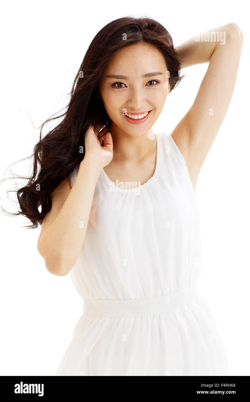 Portrait of young women Stock Photo - Alamy