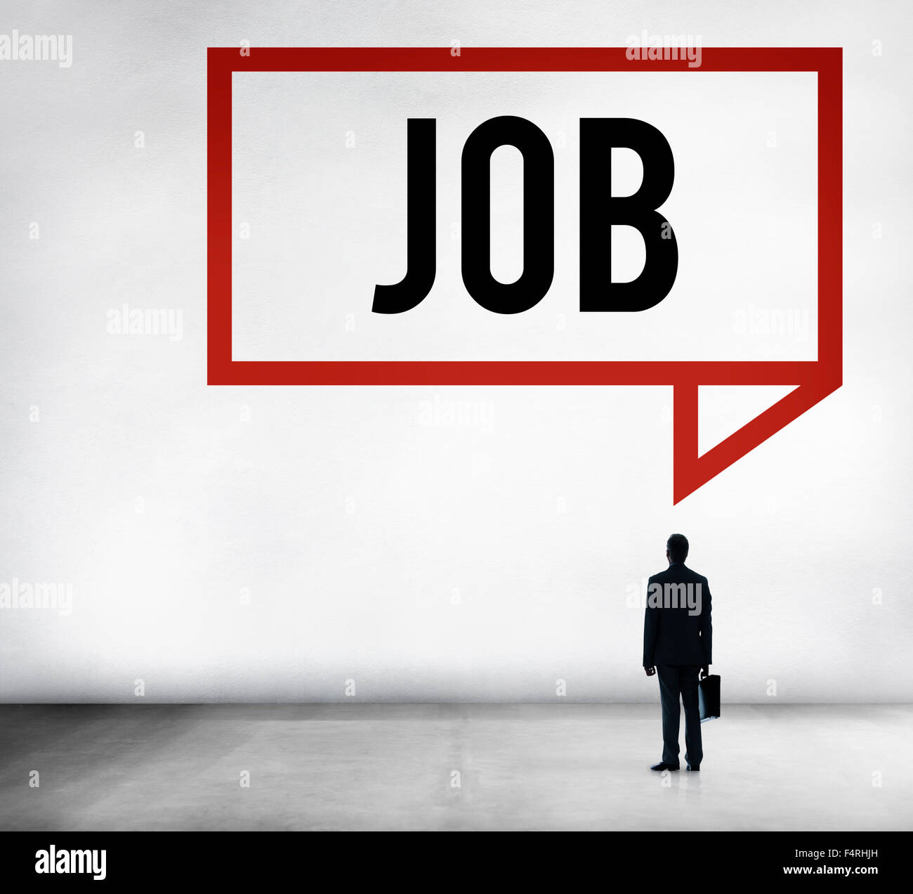 Job Employment Career Occupation Goals Concept Stock Photo - Alamy