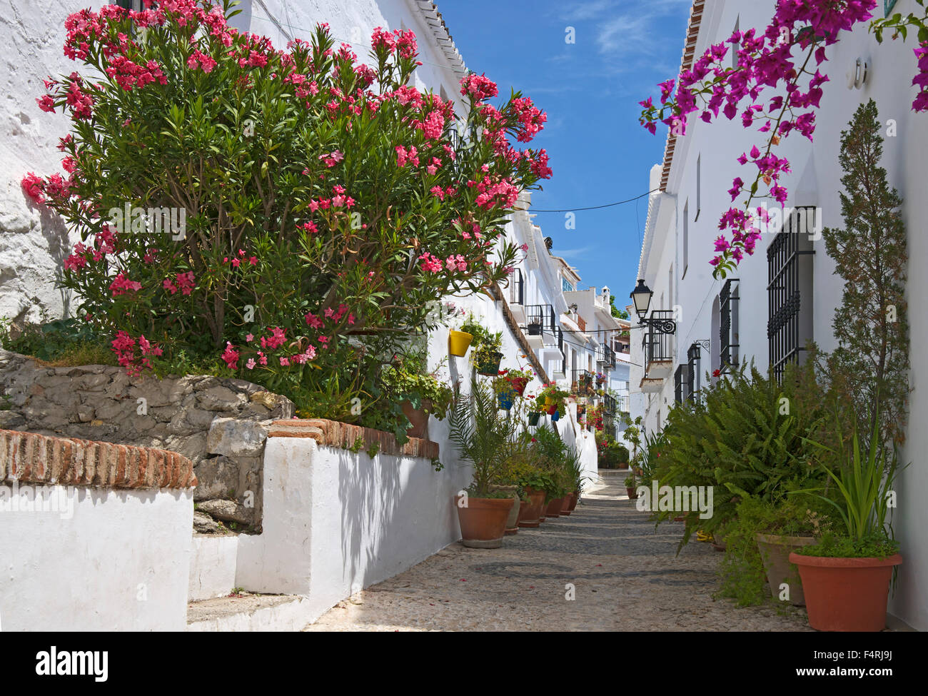 Frigiliana white village hi-res stock photography and images - Alamy