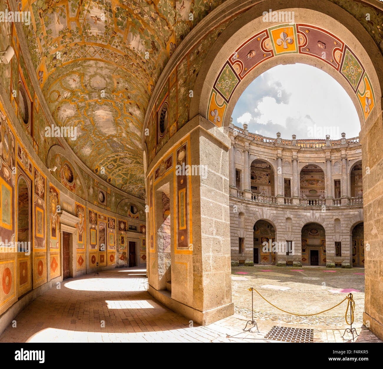Caprarola villa farnese hi-res stock photography and images - Alamy