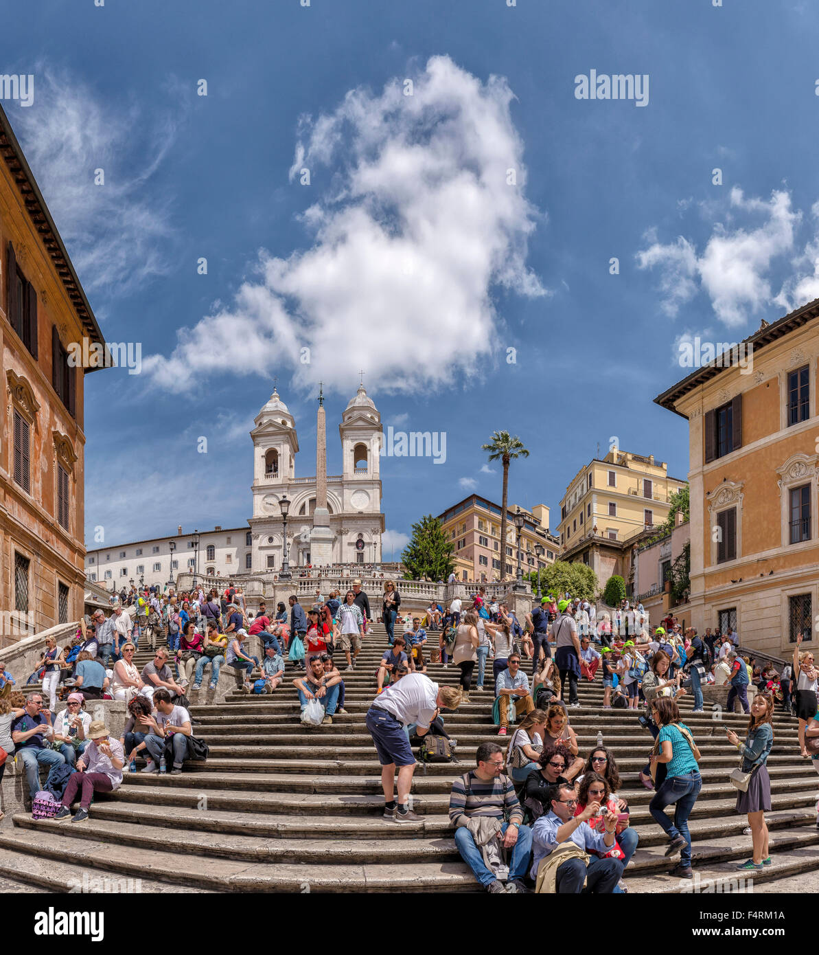 Roma scalinata di trinita dei monti hi-res stock photography and images ...