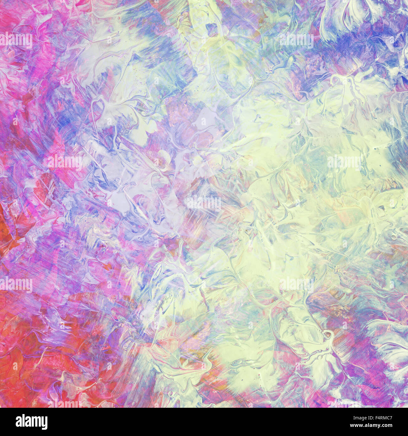 Colorful abstract watercolor acrylic painting Stock Photo - Alamy