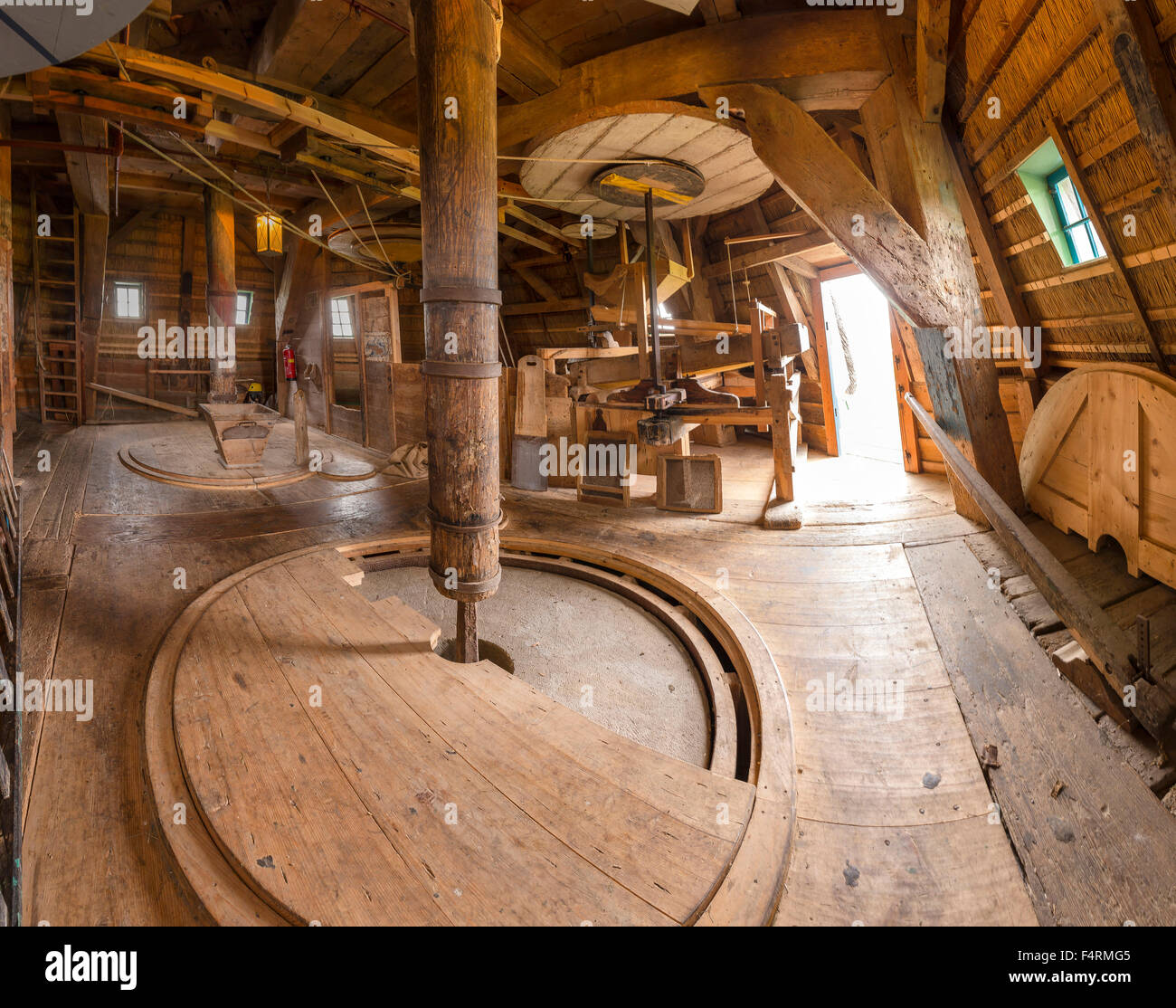 Windmill interior netherlands hi-res stock photography and images - Alamy