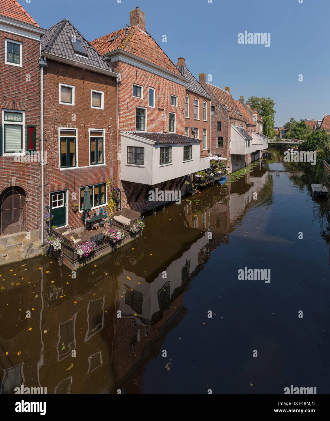Netherlands, Europe, Holland, Appingedam, Groningen, city, village ...