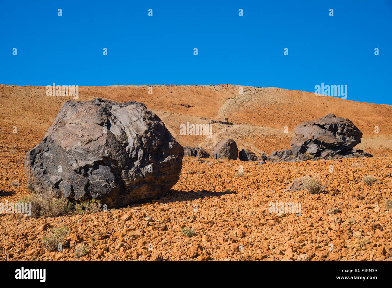 outside, mountain landscape, Montana Blanca, Canadas, Pico del Teide ...