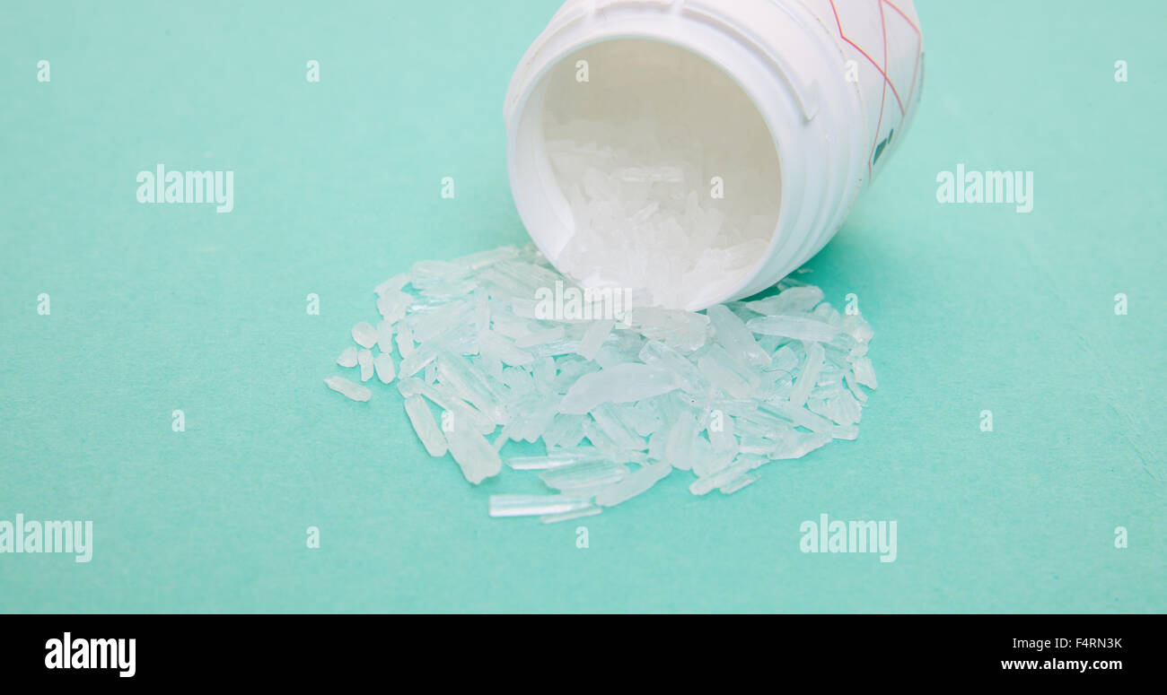 Methamphetamine also known as crystal meth Stock Photo - Alamy