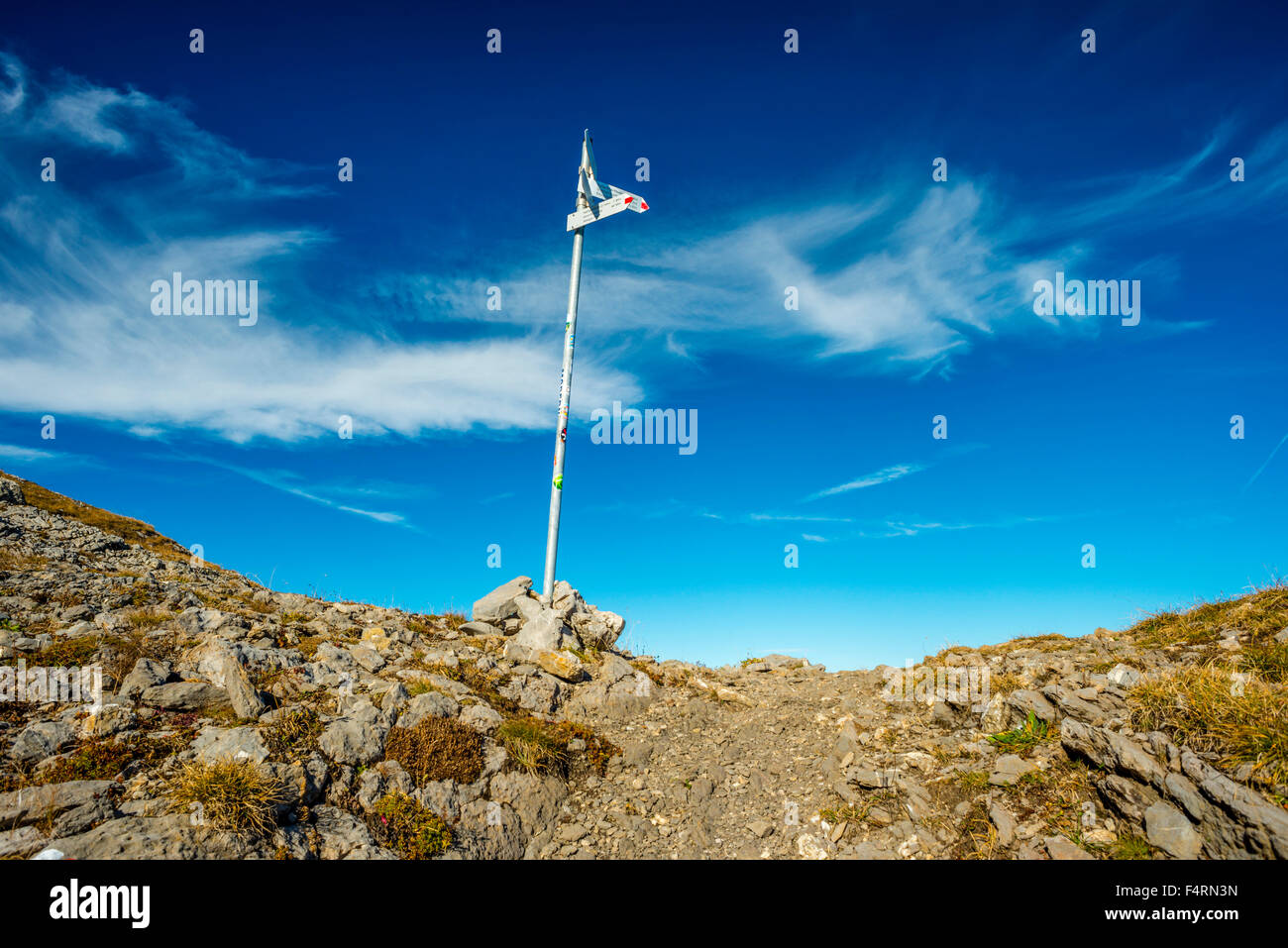 Allgäu, Alps, outside, mountain landscape, Europe, rock, cliff, cliff ...