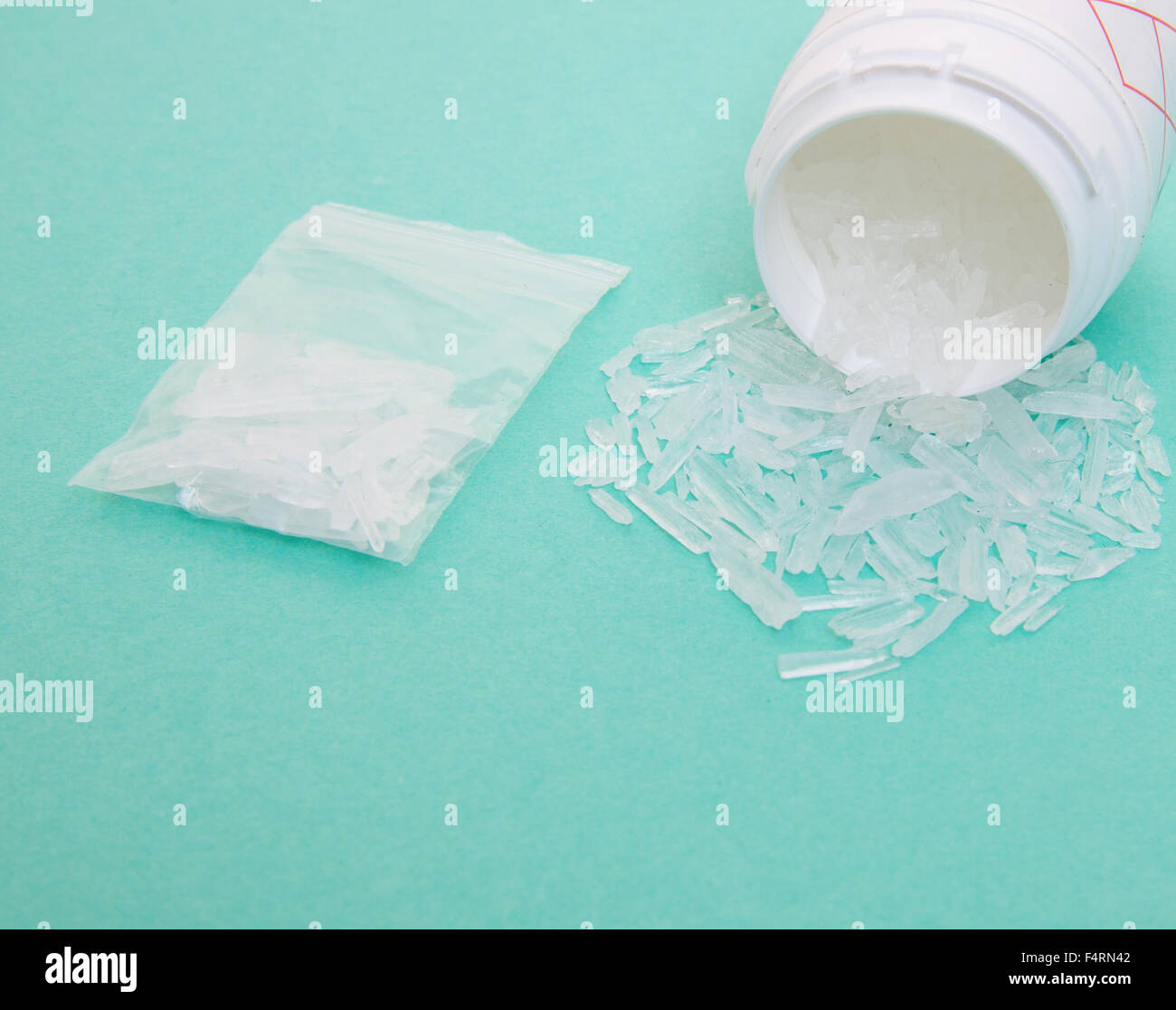 Methamphetamine also known as crystal meth Stock Photo - Alamy