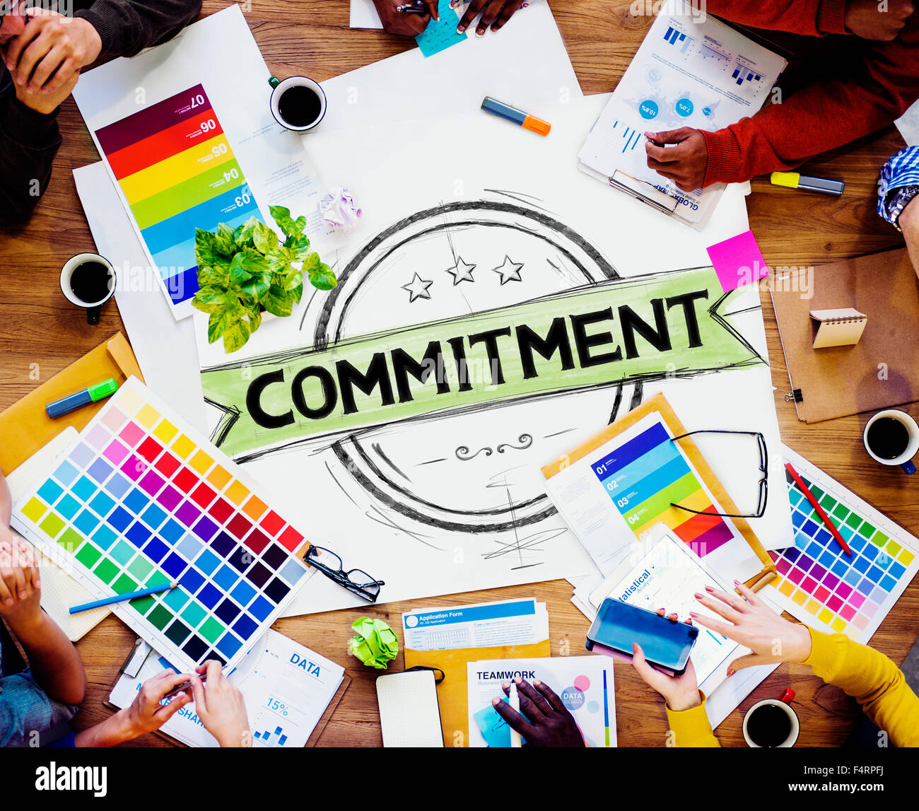 Commitment Devotion Dedication Conviction Concept Stock Photo - Alamy