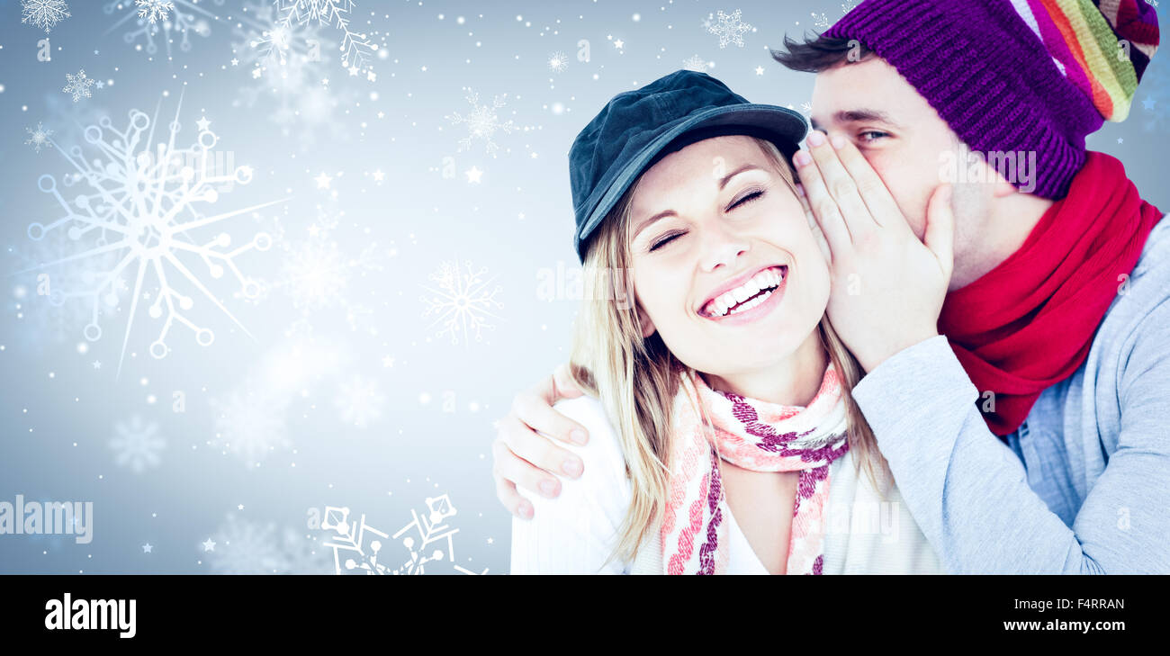 Couple secret hi-res stock photography and images - Alamy