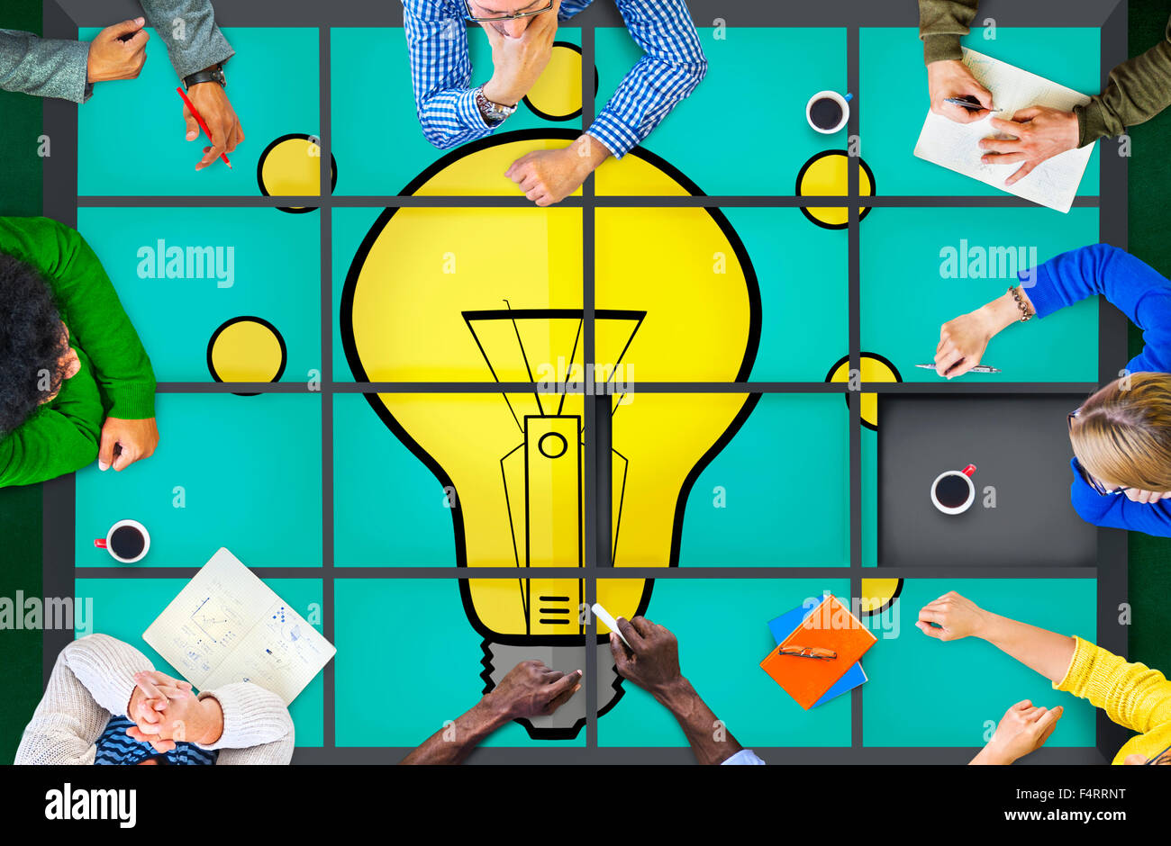 Ideas Puzzle Problem Solving Inspiration Creativity Concept Stock Photo ...