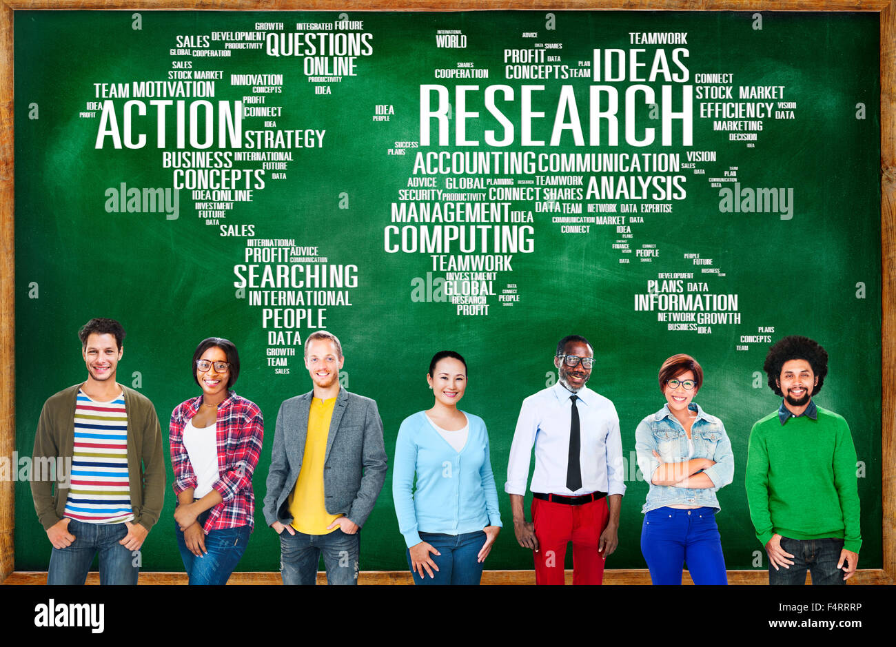 Research Study Report Response Result Action Concept Stock Photo - Alamy