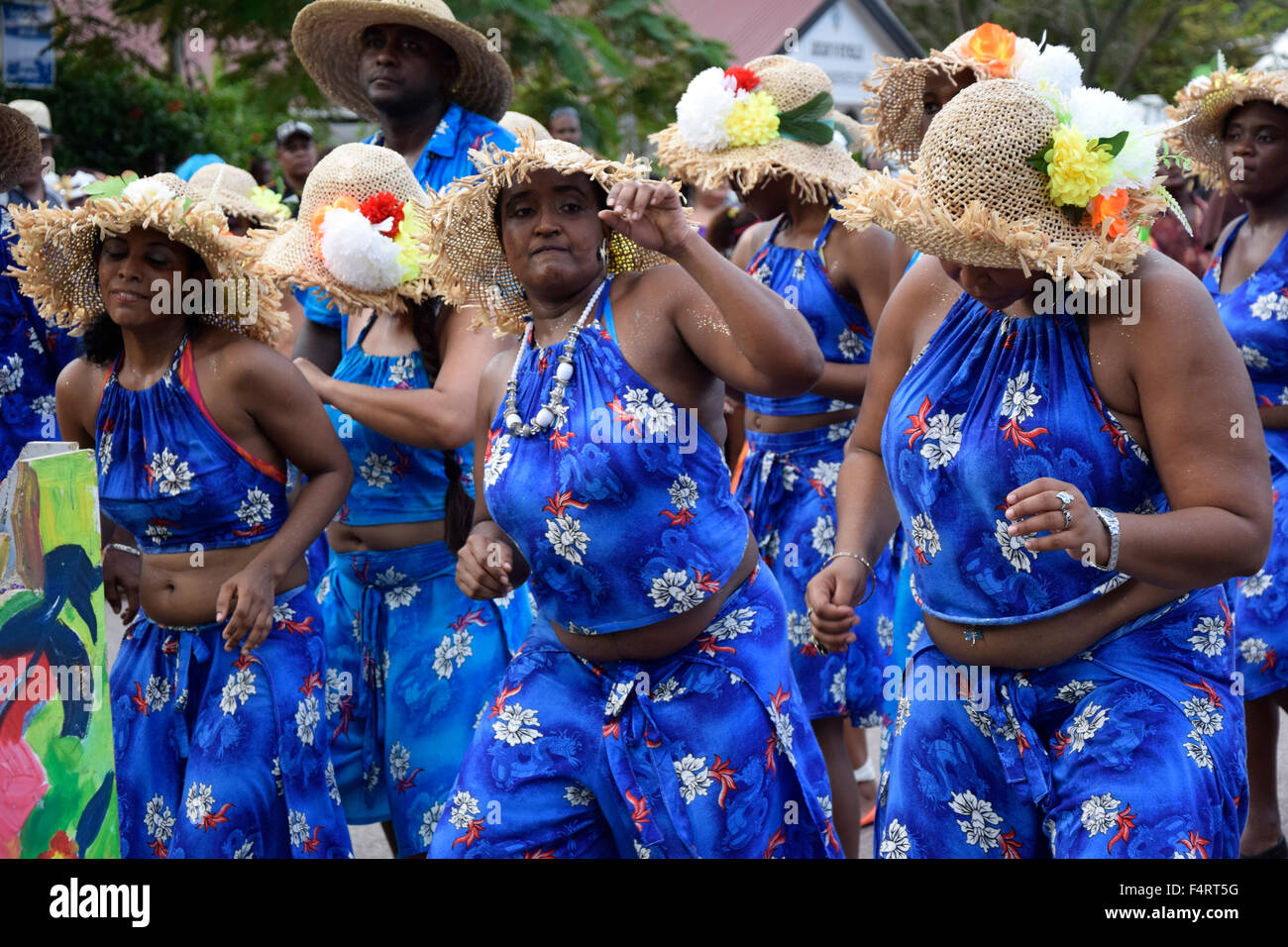 Capital, carnival, Mahe, Seychelles, Africa, Victoria, colourful ...
