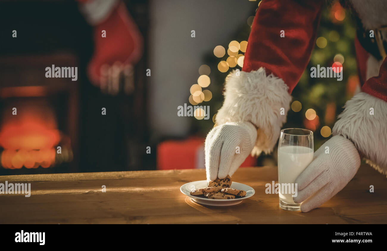 Santa claus cookie hi-res stock photography and images - Alamy