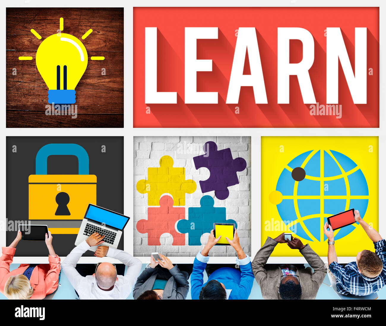 Learn Learning Education Studying Knowledge Concept Stock Photo - Alamy