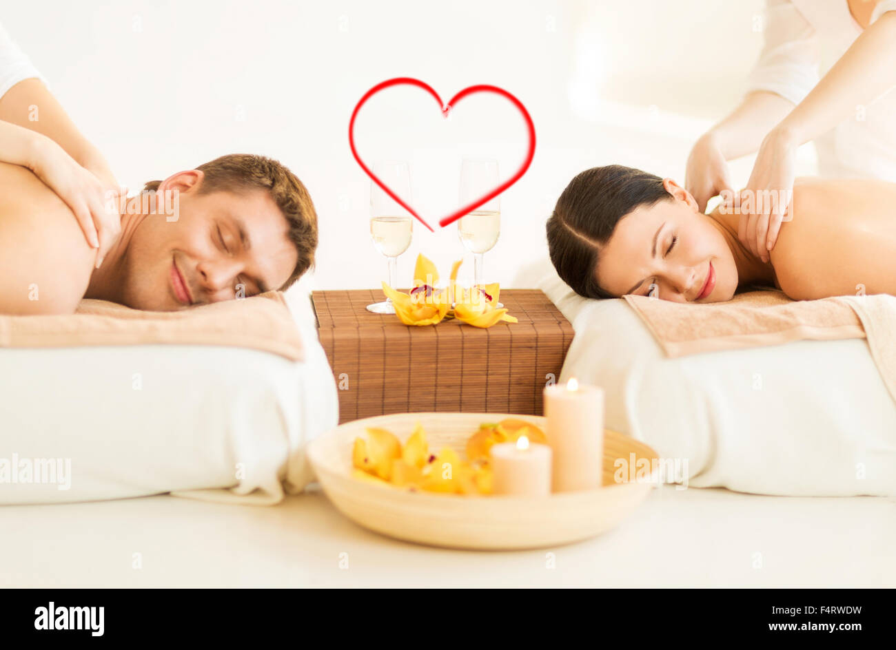 Valentines day massage hi-res stock photography and images - Alamy