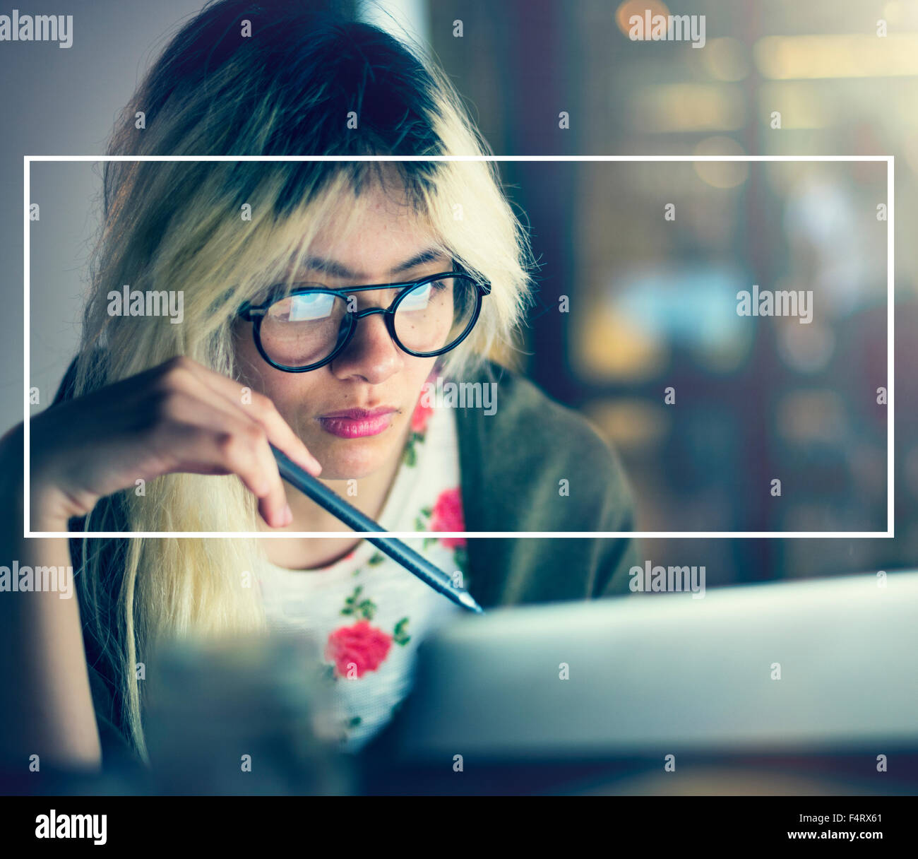 Frame Copy Space Square Border Rectangle Concept Stock Photo - Alamy