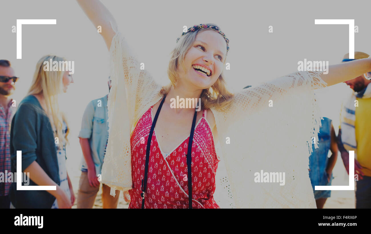 Camera Focus Frame Border Copy Space Concept Stock Photo - Alamy