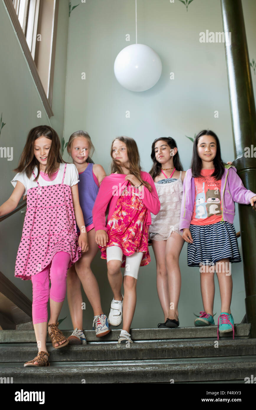 Schoolgirls Standing High Resolution Stock Photography and Images - Alamy