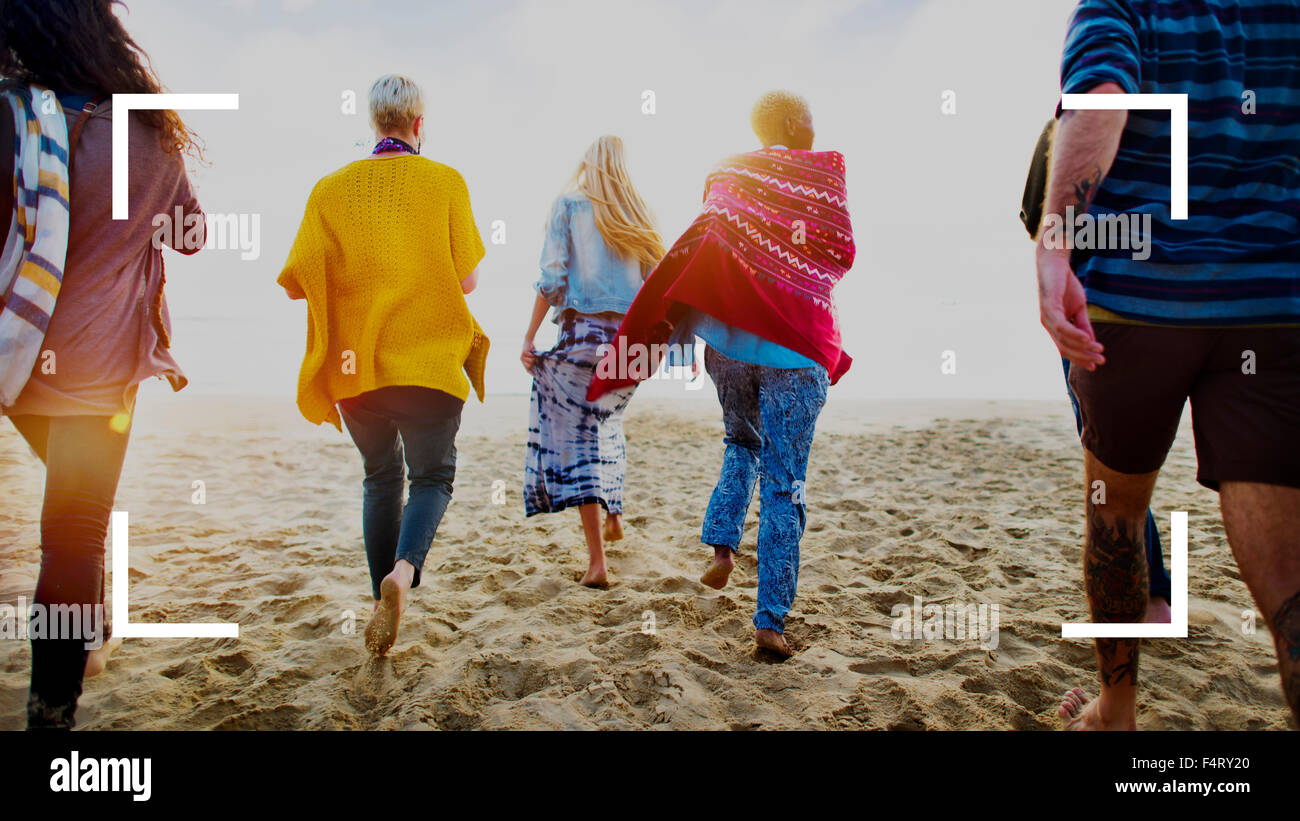 Camera Focus Frame Border Copy Space Concept Stock Photo - Alamy