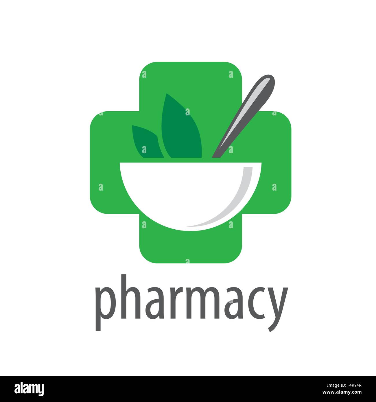 vector logo for pharmacies on a white background Stock Vector Image ...