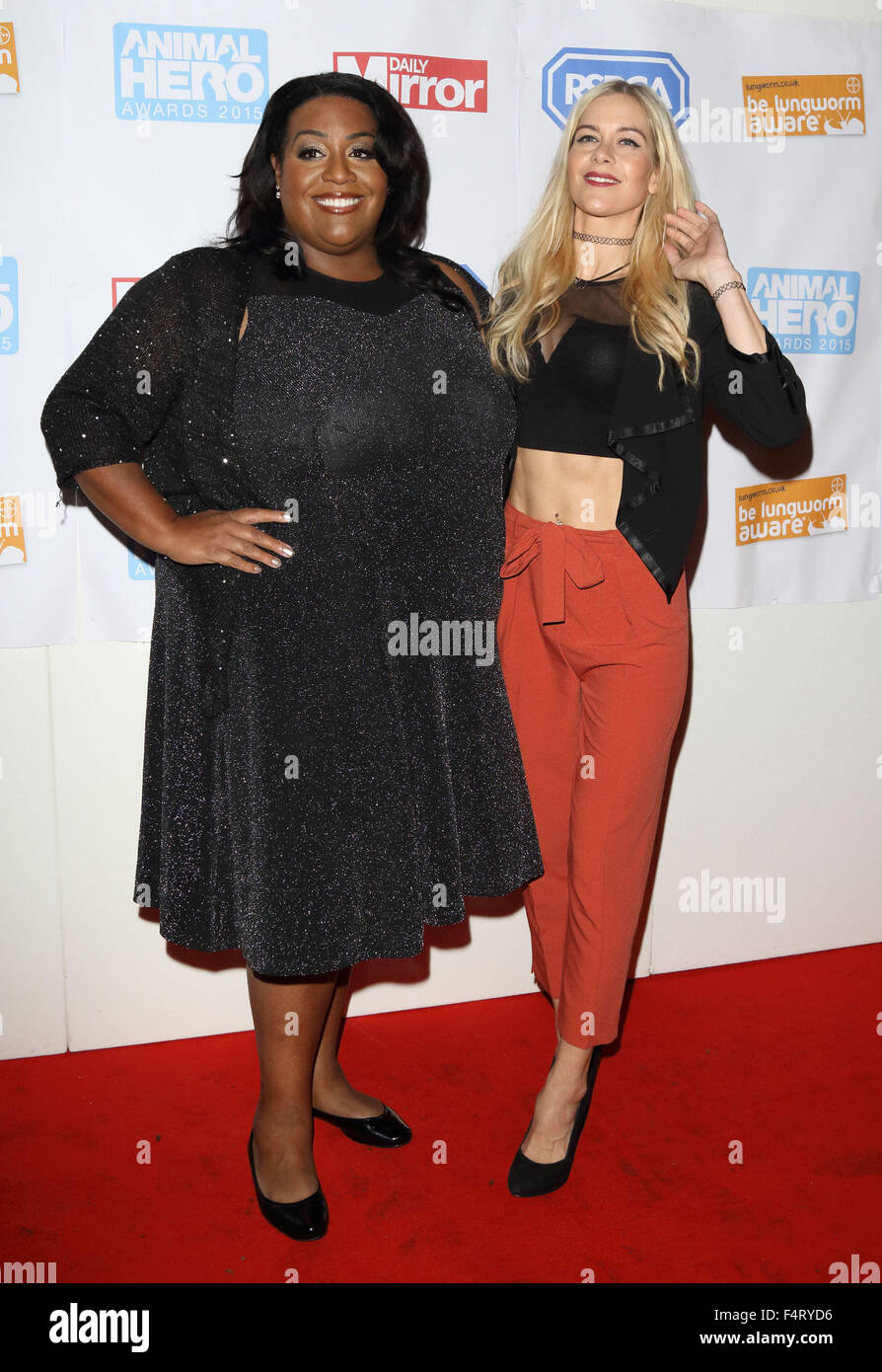 London, UK. Alison Hammond and Kate Lawler at Daily Mirror and RSPCA ...