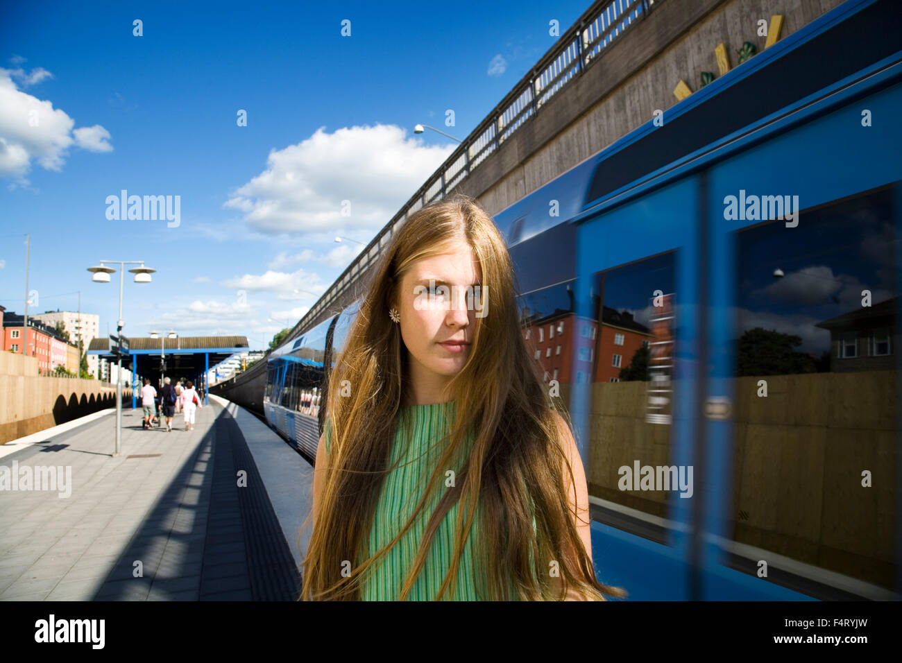 Girl in platform hi-res stock photography and images - Alamy