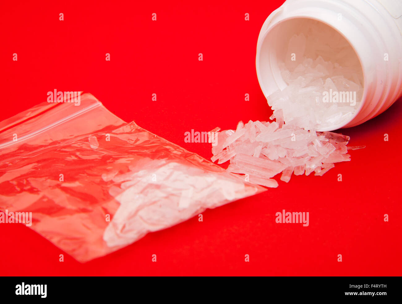 Methamphetamine also known as crystal meth Stock Photo - Alamy