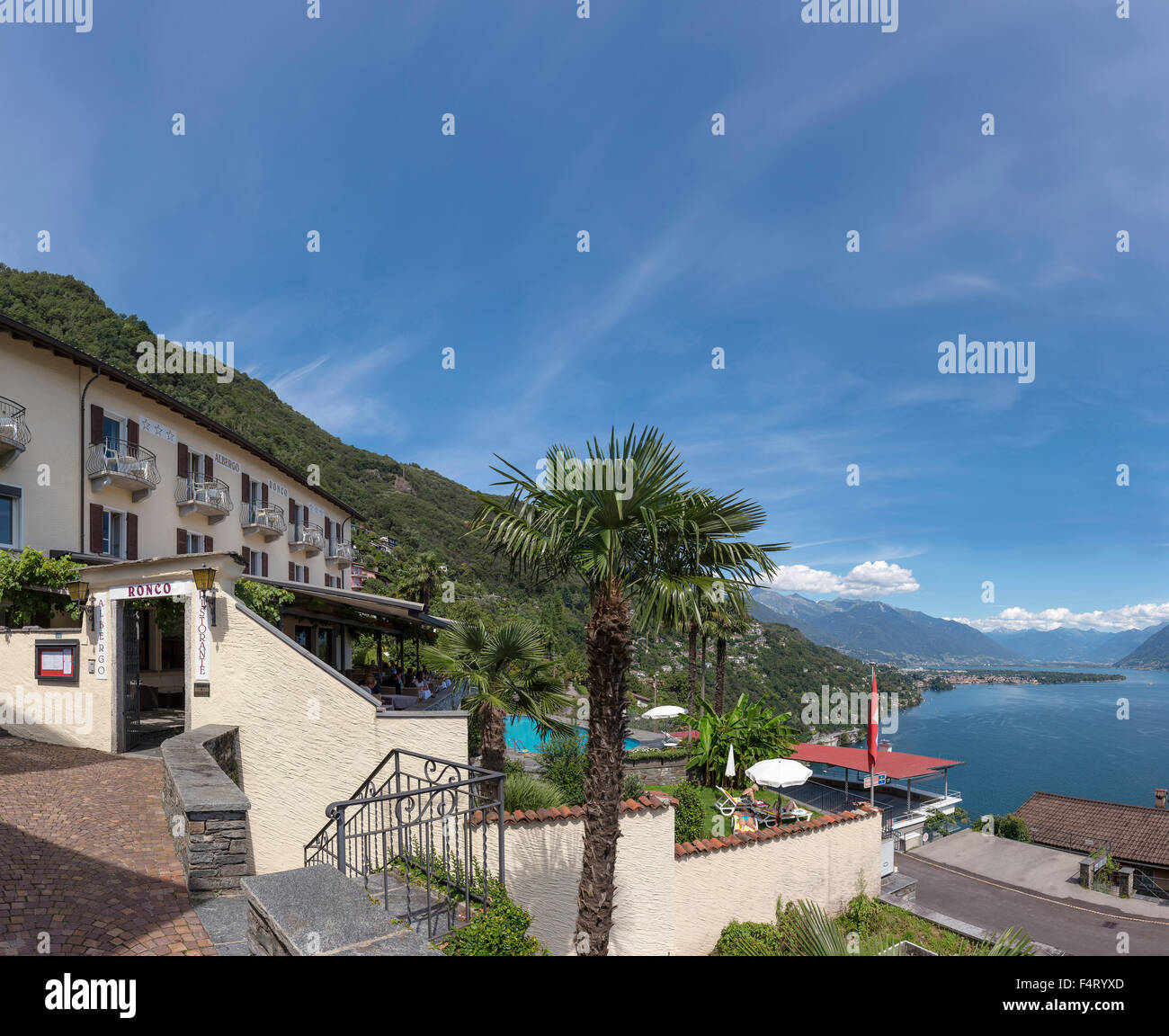 Ascona ronco lago maggiore forest hi-res stock photography and images ...
