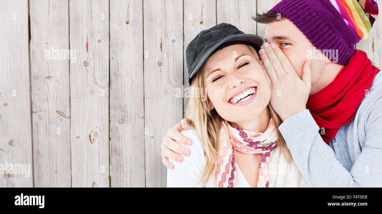 Couple secret hi-res stock photography and images - Alamy