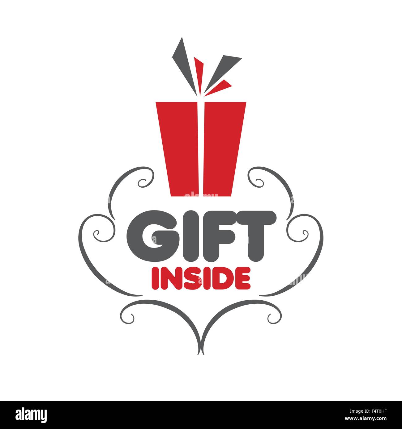 vector logo with patterns and red box Stock Vector Image & Art - Alamy