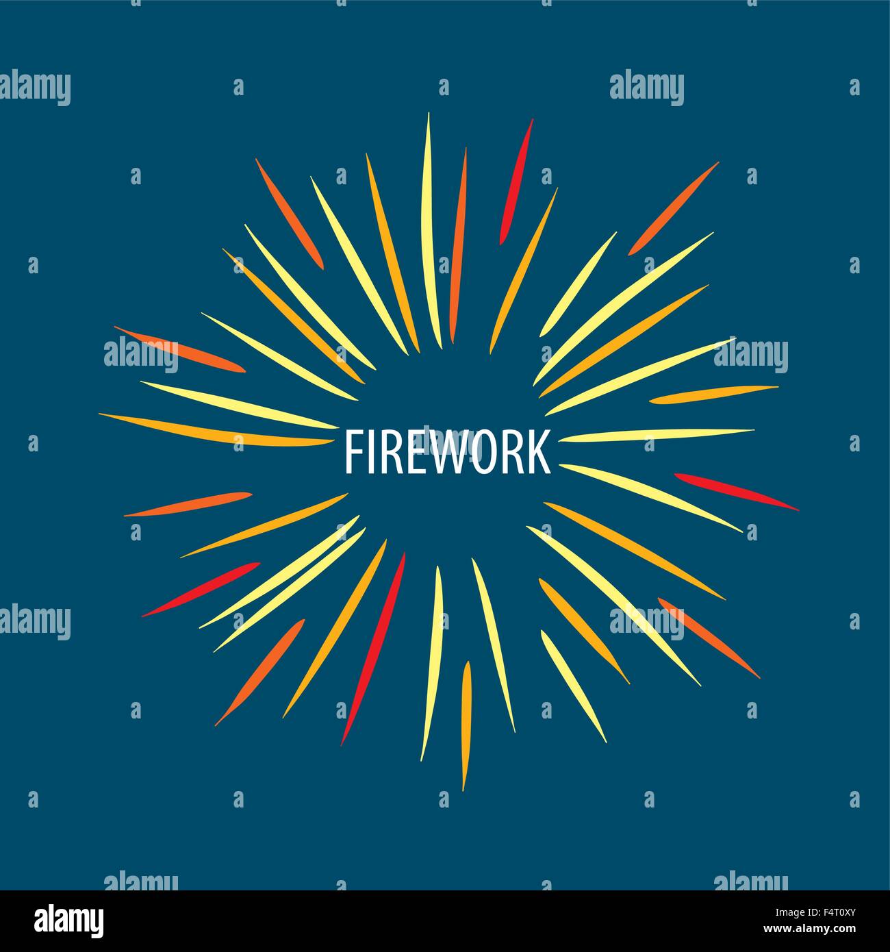 Abstract vector logo multicolored rays salute Stock Vector Image & Art ...