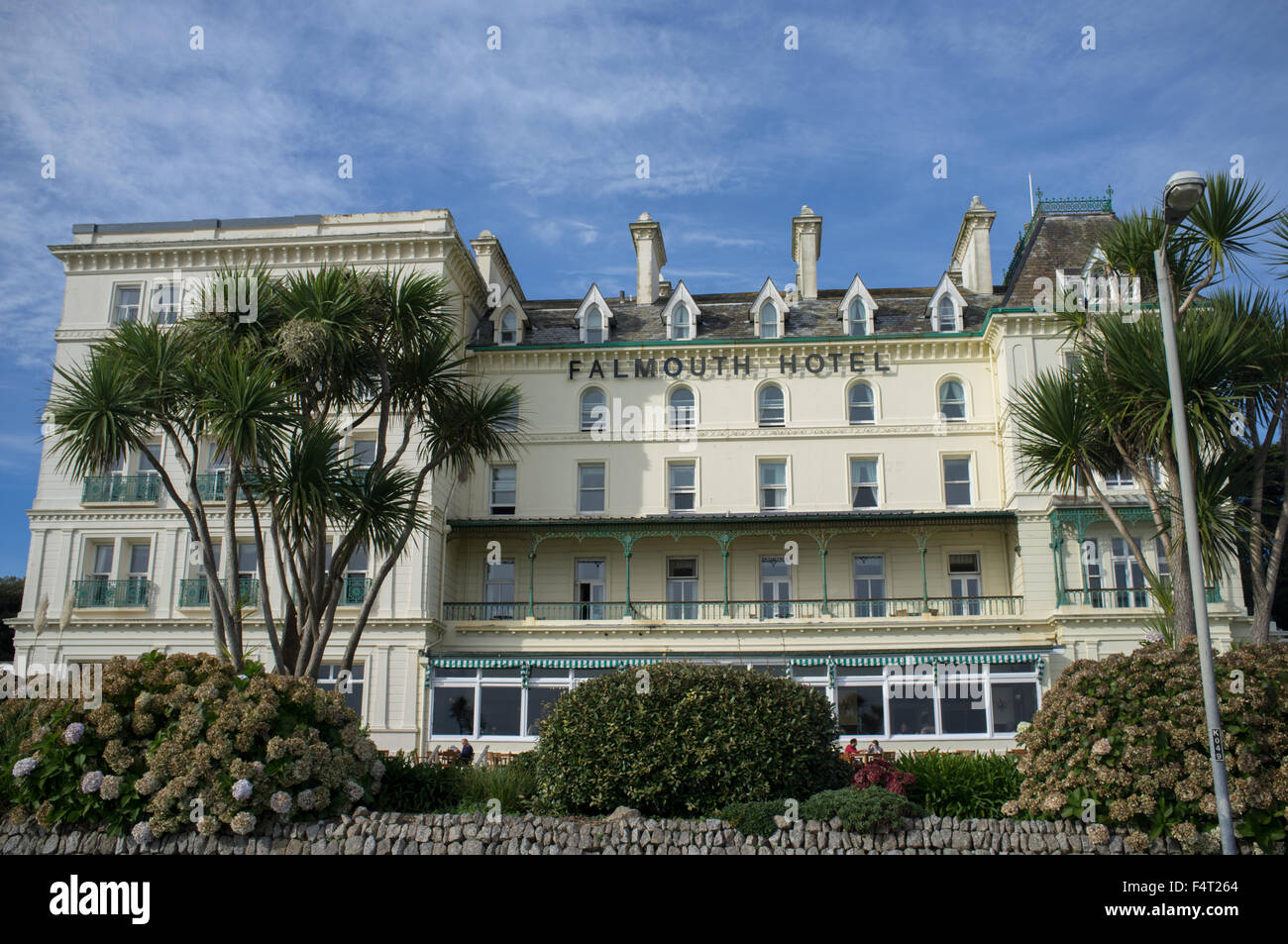 The Falmouth Hotel in Falmouth, Cornwall, UK Stock Photo - Alamy