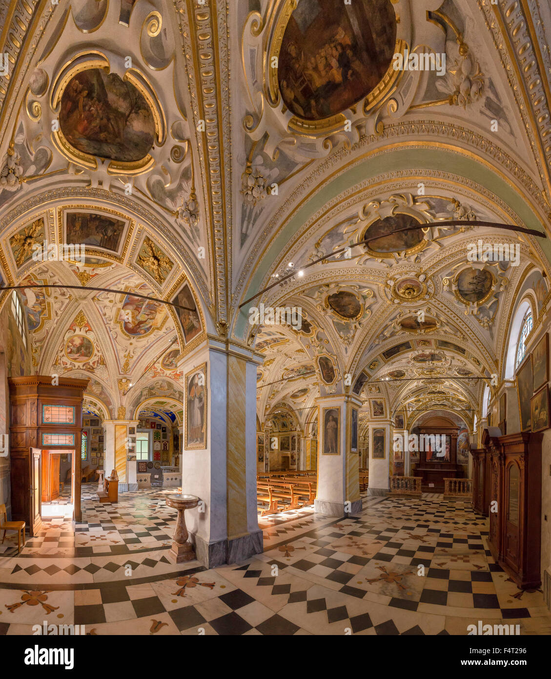 Switzerland, Europe, Locarno, Ticino, Santuario, Madonna del Sasso ...