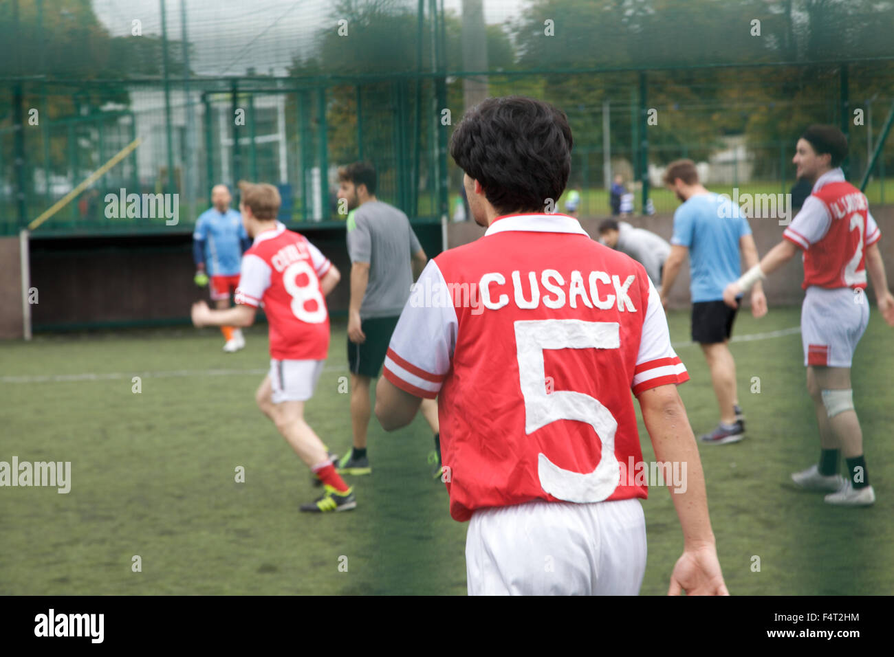 Five a side football pitch hi-res stock photography and images - Alamy