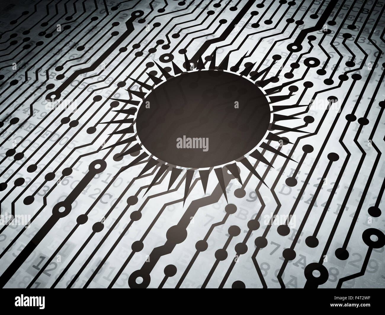 Tourism concept: circuit board with Sun Stock Photo - Alamy