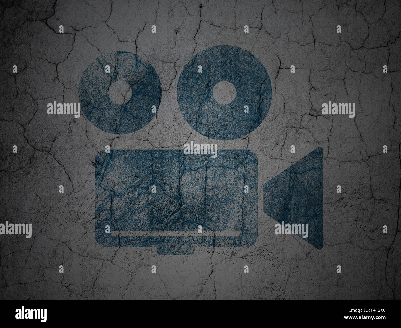 Tourism concept: Camera on grunge wall background Stock Photo - Alamy