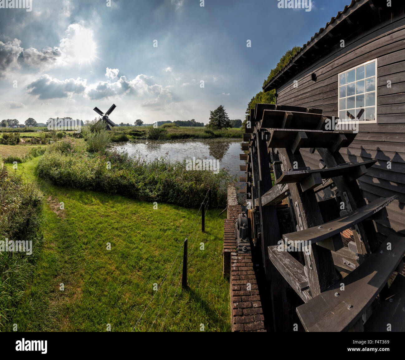 Netherlands, Holland, Laag-Keppel, Gelderland, Follega windmill ...