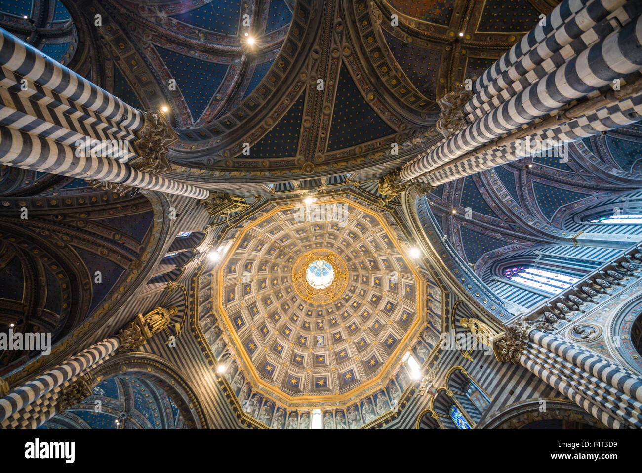 Siena cathedral interiors hi-res stock photography and images - Alamy