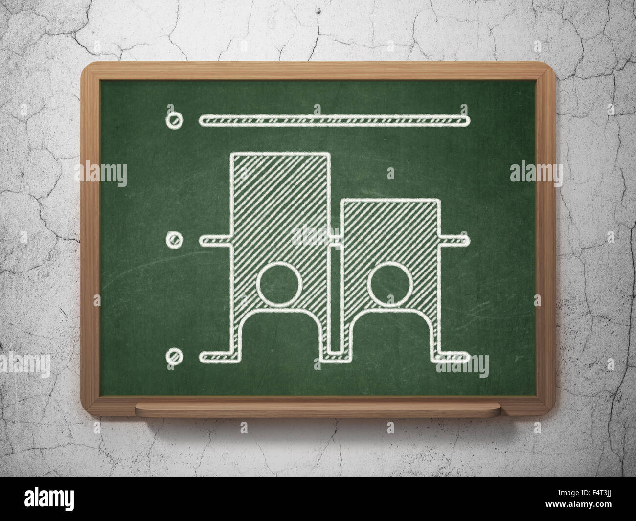 Political concept: Election on chalkboard background Stock Photo - Alamy