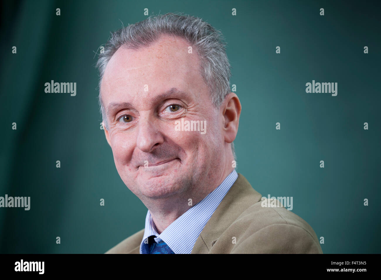 John McShane, the Scottish author, at the Edinburgh International Book ...