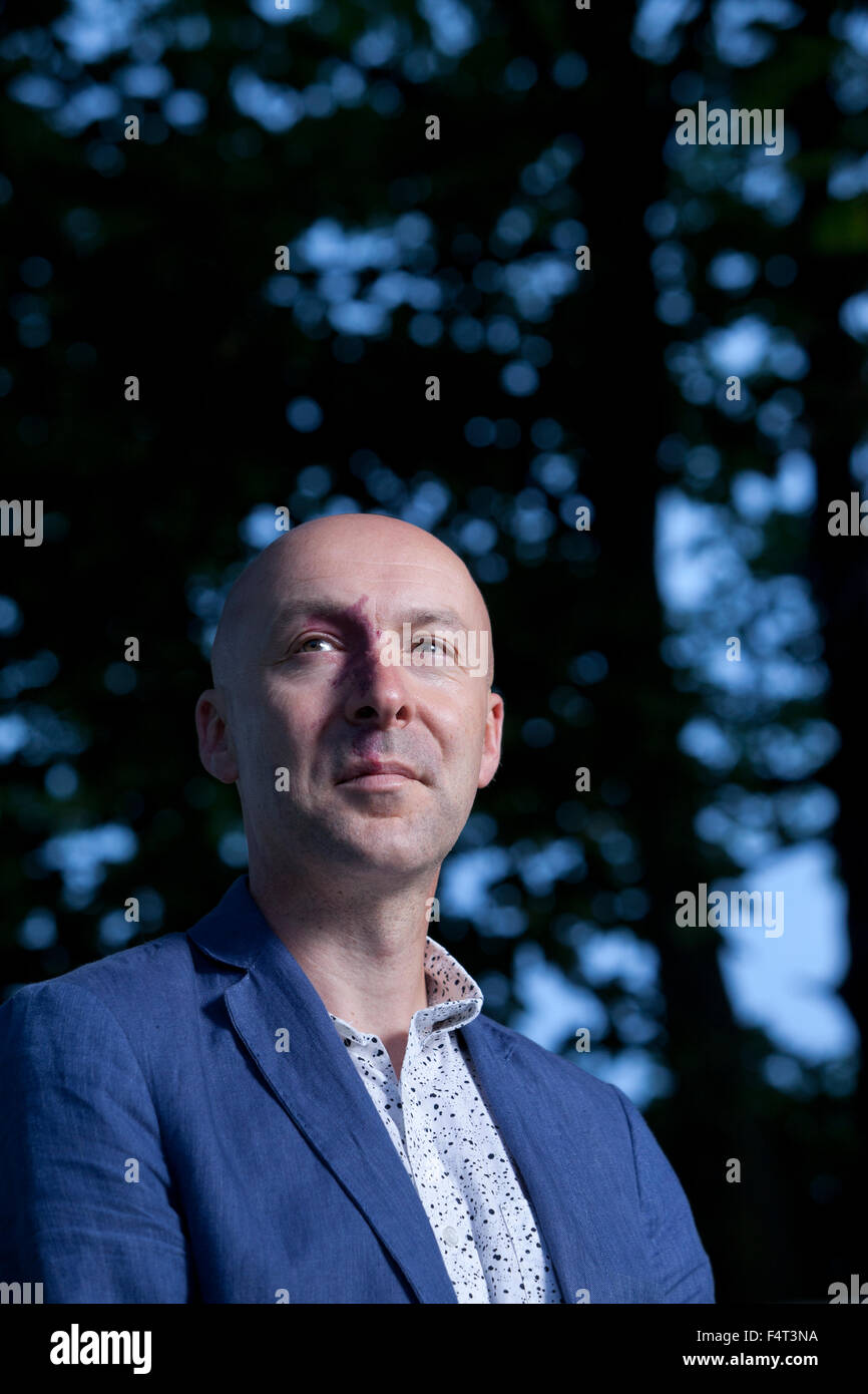 Christopher Brookmyre, the Scottish novelist and crime writer, at the ...