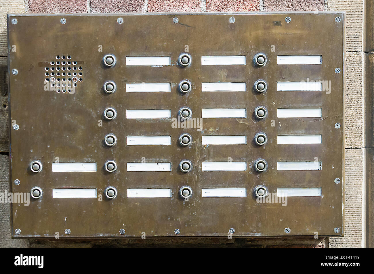 Intercom buzzer hi-res stock photography and images - Alamy