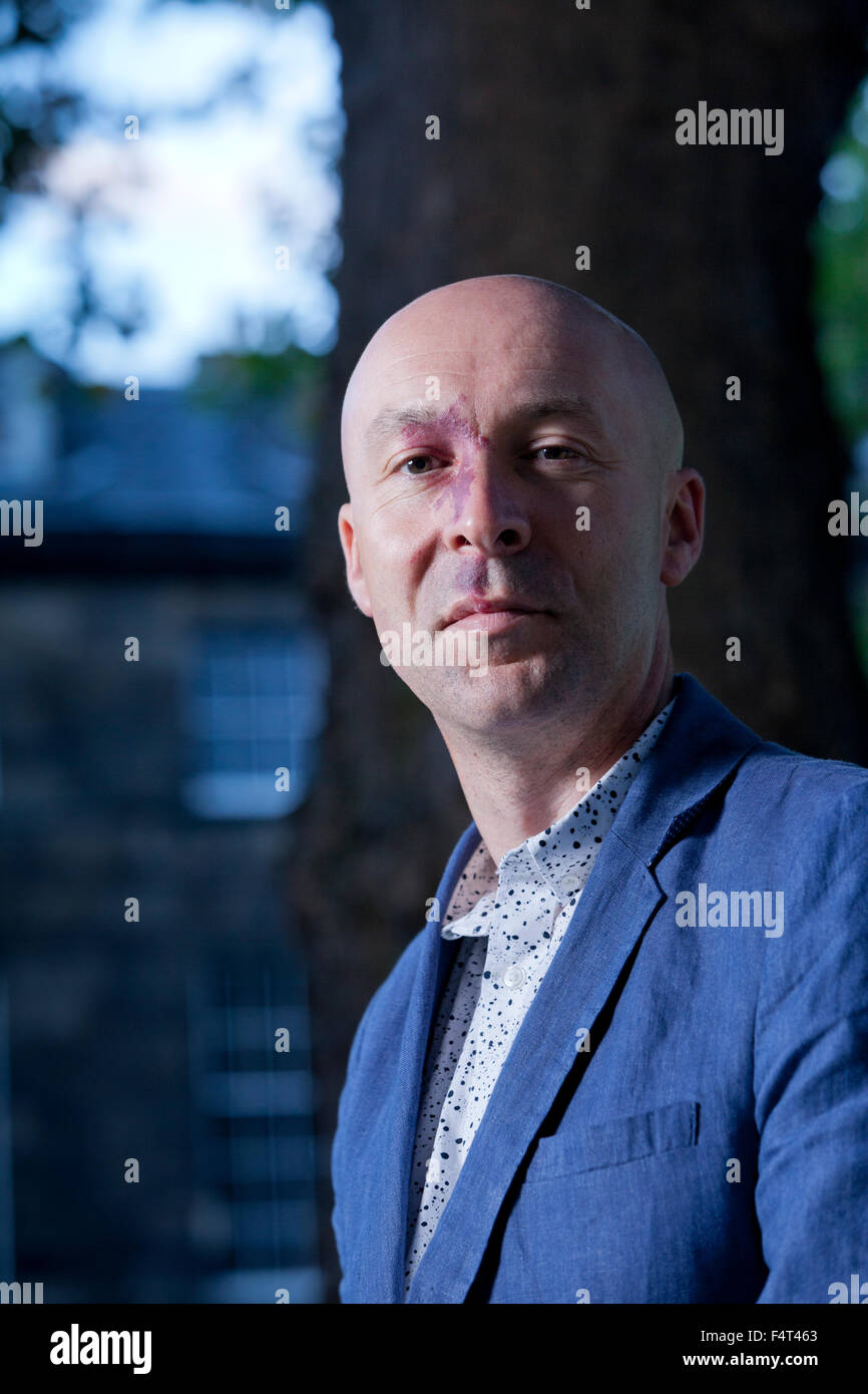 Christopher Brookmyre, the Scottish novelist and crime writer, at the ...