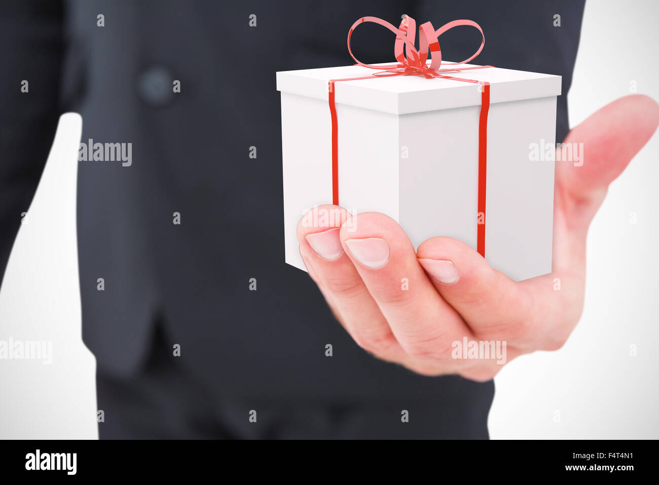Hand holding open gift hi-res stock photography and images - Alamy