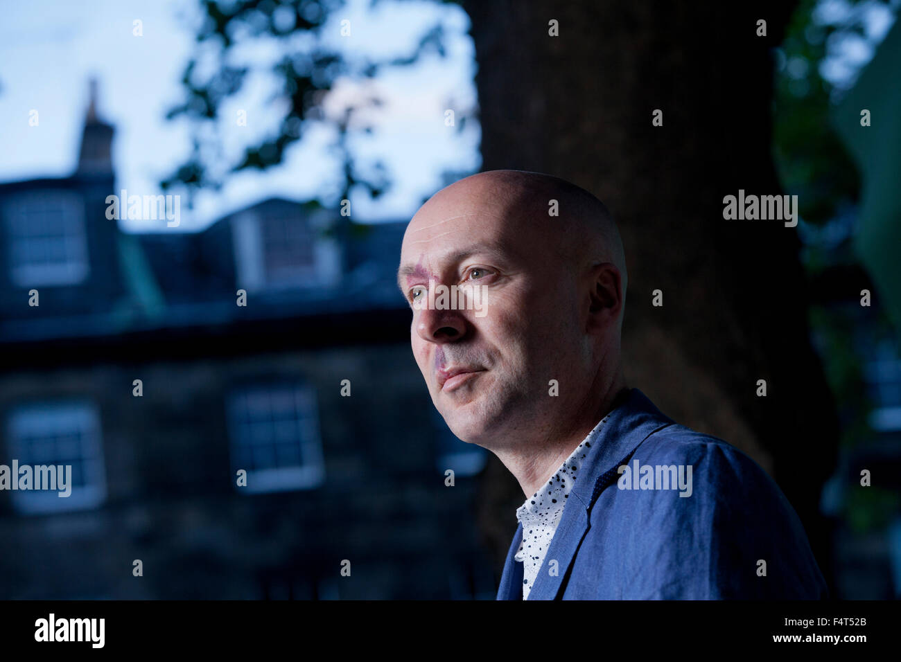 Christopher Brookmyre, the Scottish novelist and crime writer, at the ...