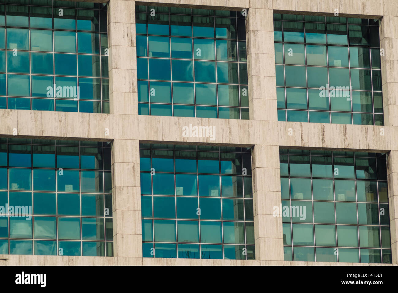 Full frame take of a facade with large windows Stock Photo - Alamy